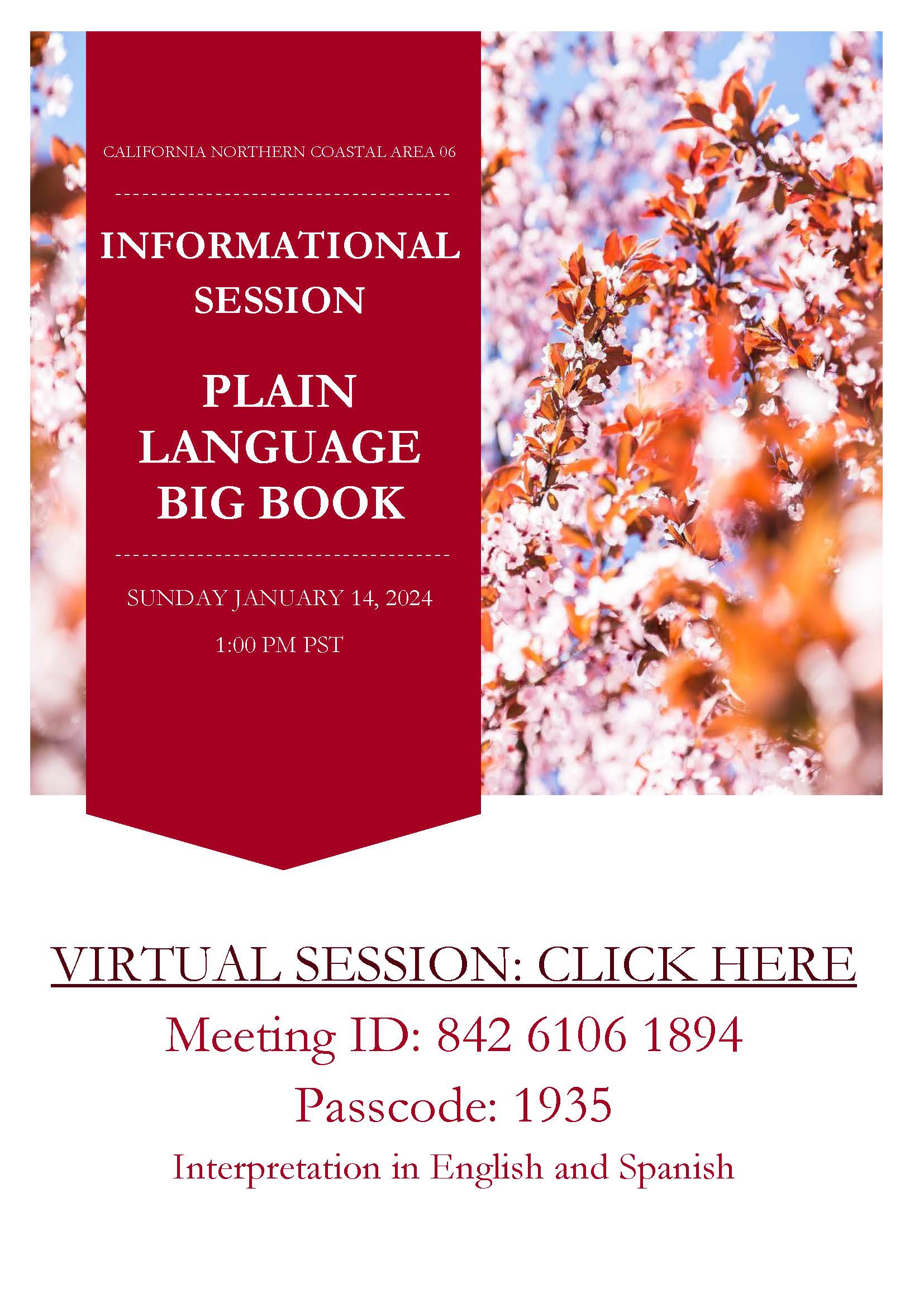 Napa Valley - Napa Valley Plain Language Big Book Informational Session